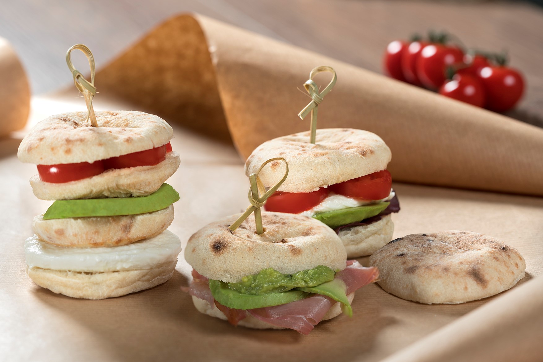 Mini PITA à Garnir (Végé) - Gourmanding